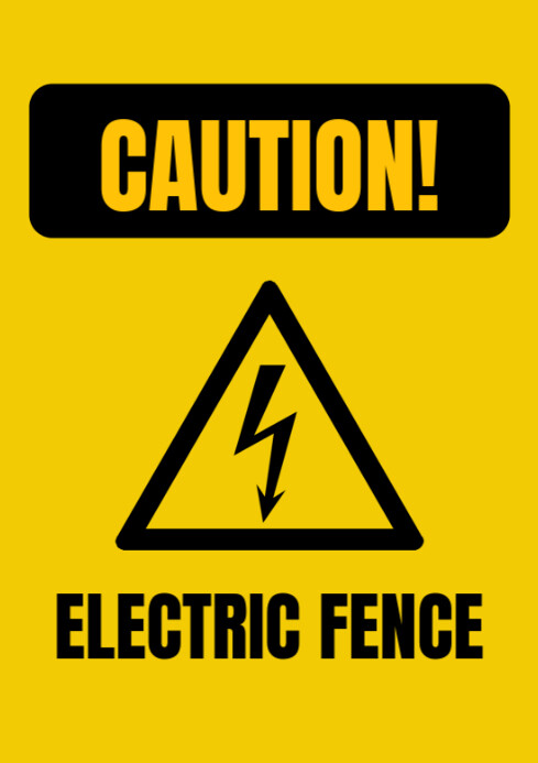 caution Template | PosterMyWall