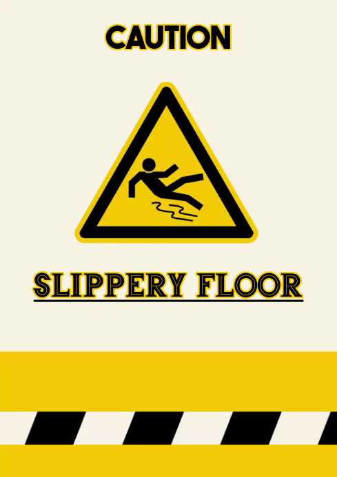 Plantilla de Caution Flyer | PosterMyWall