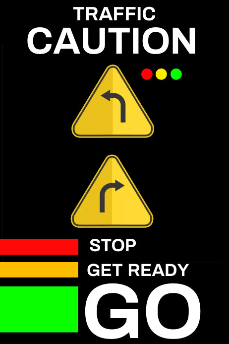 Caution Safety Sign Template | PosterMyWall