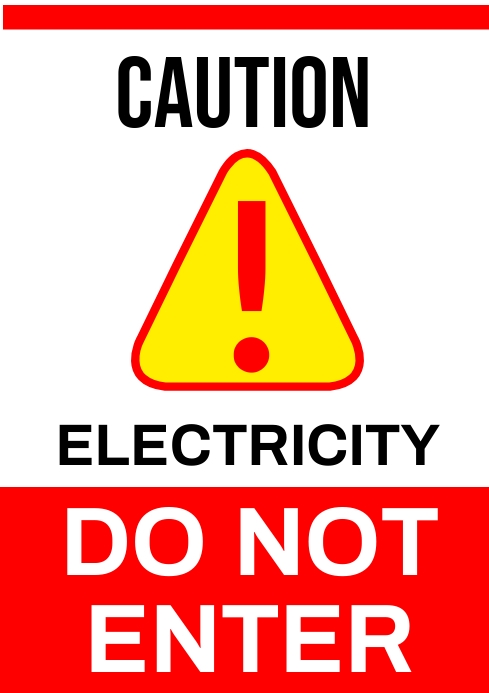 caution sign Template | PosterMyWall