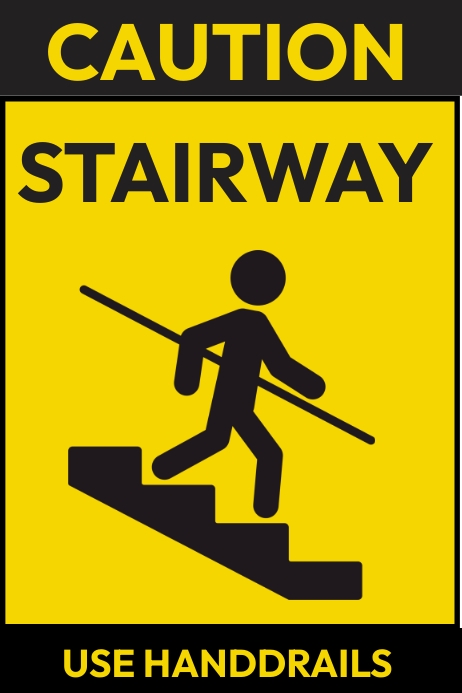 Copy of caution sign | PosterMyWall