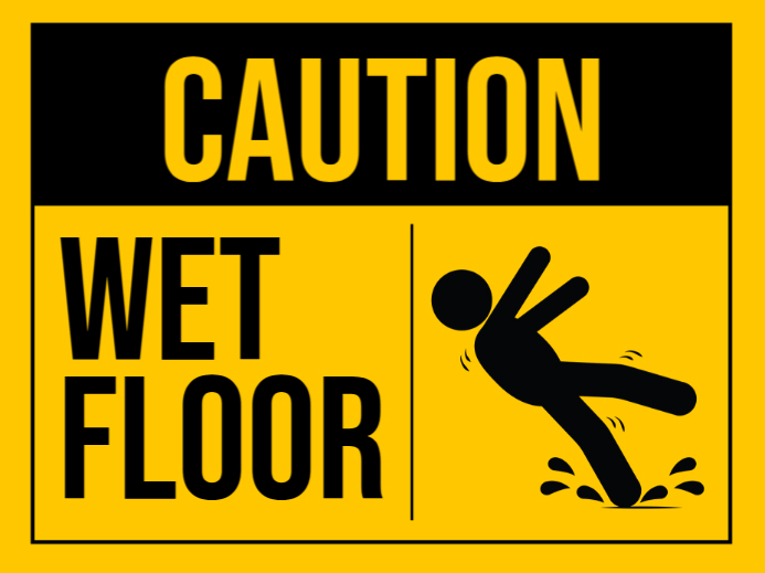 Caution Wet Floor Template | PosterMyWall