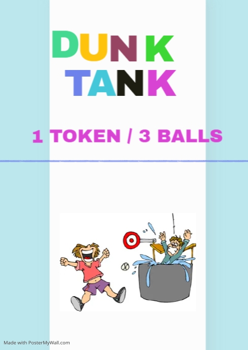 DUNK TANK | PosterMyWall