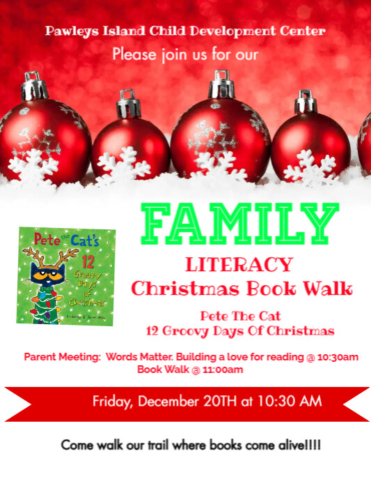 Family Literacy Night Flyer Template | PosterMyWall