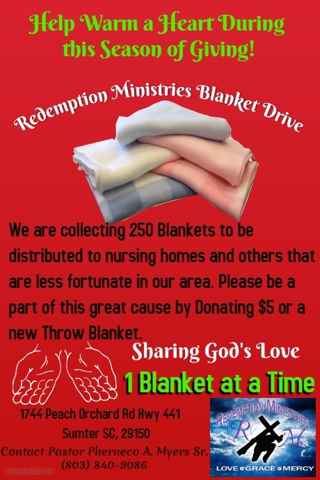 Copy of Copy of blanket drive | PosterMyWall