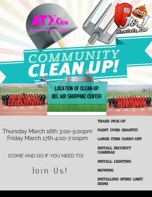 Copy of community clean up (1) | PosterMyWall