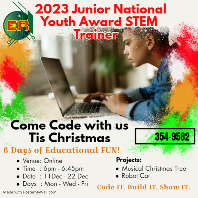Junior Coding Classes Post Template | PosterMyWall