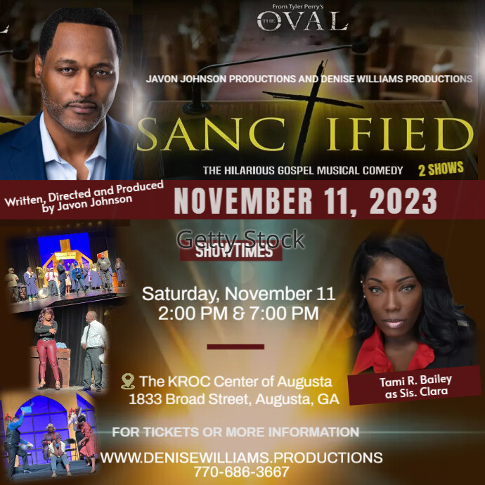 Sanctified Augusta GA Tami R. Bailey | PosterMyWall