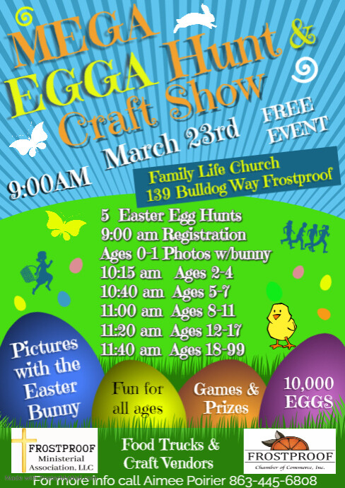 EASTER EGG HUNT POSTER | PosterMyWall