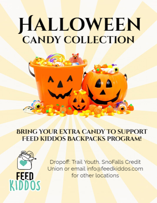 Halloween Candy Collection Post Template | PosterMyWall