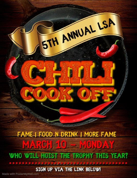 Copy of Chili Cook Off Flyer | PosterMyWall