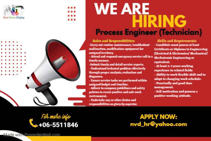 We are hiring ad | PosterMyWall