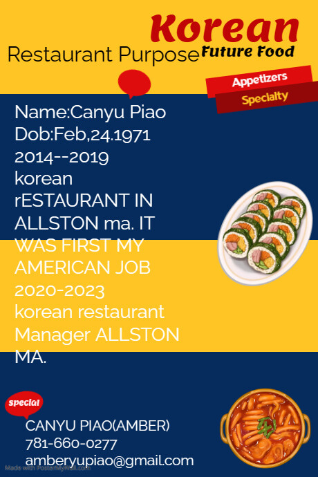 Food Menu | PosterMyWall