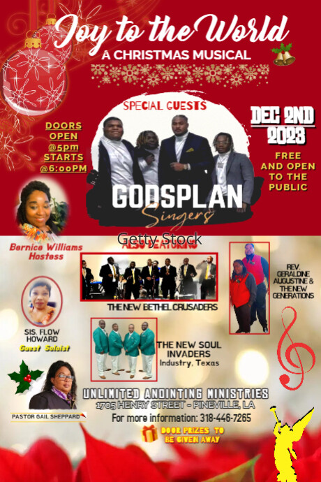 merry christmas service | PosterMyWall