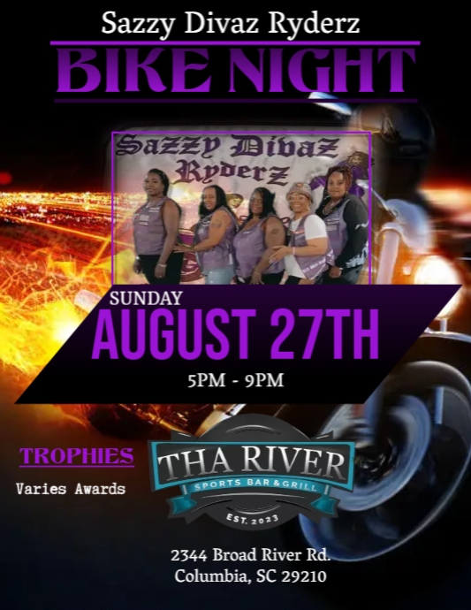BIKE BURNOUT Event Flyer Template | PosterMyWall