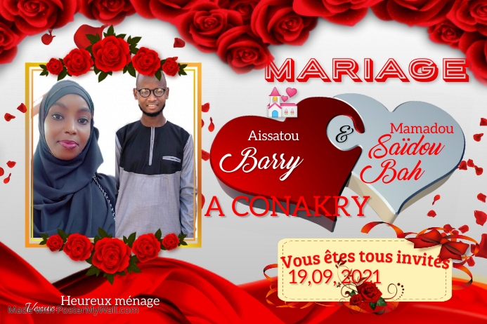 Copy of Copie de Nuptials | PosterMyWall