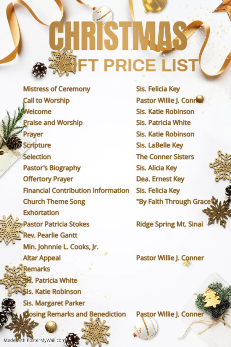 Copy of Program Draft 1 (2) | PosterMyWall