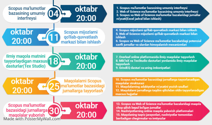 Copy of Schedule (7) | PosterMyWall