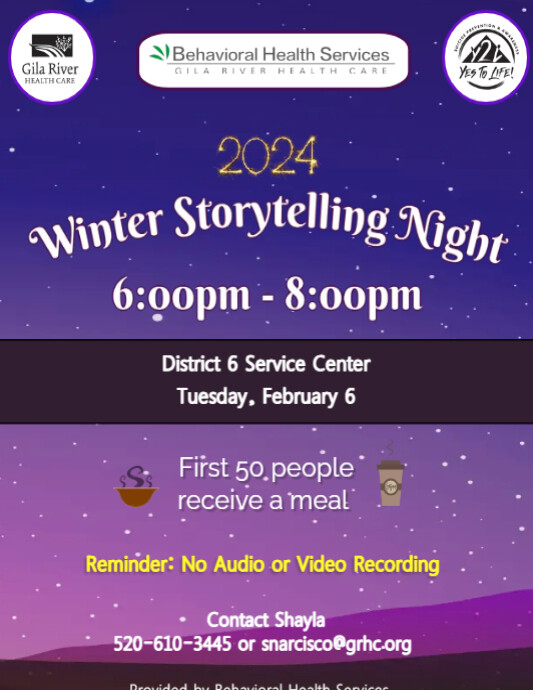 Winter Storytelling | PosterMyWall