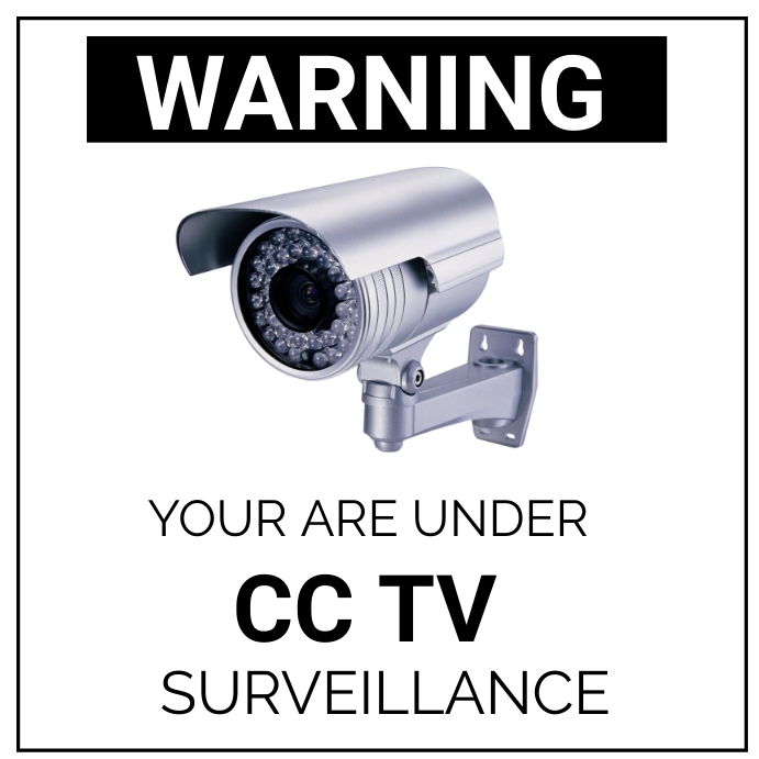 Cc tv surveillance template | PosterMyWall