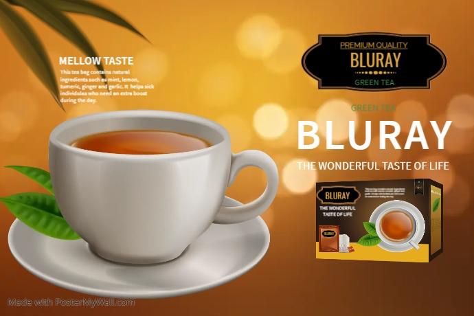 Premium Black Tea Ads | PosterMyWall