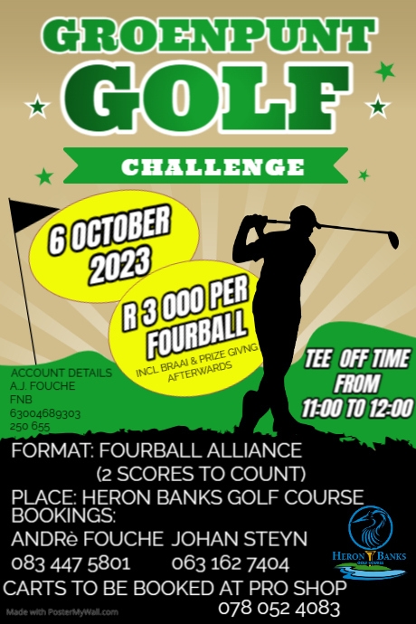 Copy of Golf Tournament Poster | PosterMyWall