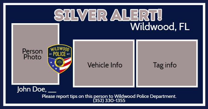 Copy of Silver Alert | PosterMyWall