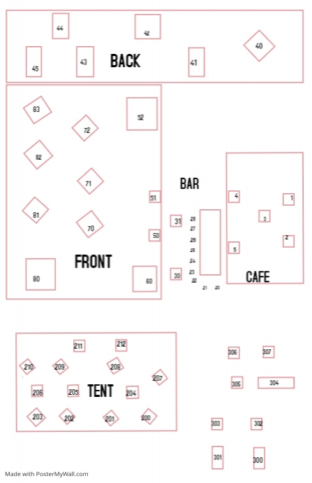 Copy of VIP Seating Chart | PosterMyWall