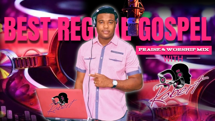 Copy of DJ ROBERT MIX TEMPLATE | PosterMyWall