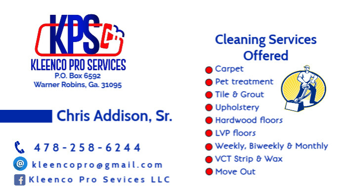 chris addison kleenco bc | PosterMyWall