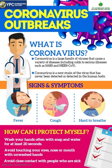 Copy of Coronavirus Outbreaks Poster | PosterMyWall