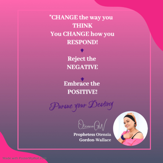 CHANGE YOUR THINKING | PosterMyWall
