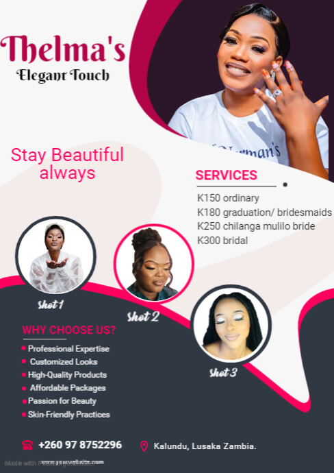 beauty salon flyer | PosterMyWall