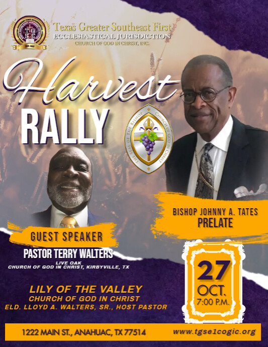 Copy of 2023 Harvest Rally-10-27 (Friday) | PosterMyWall