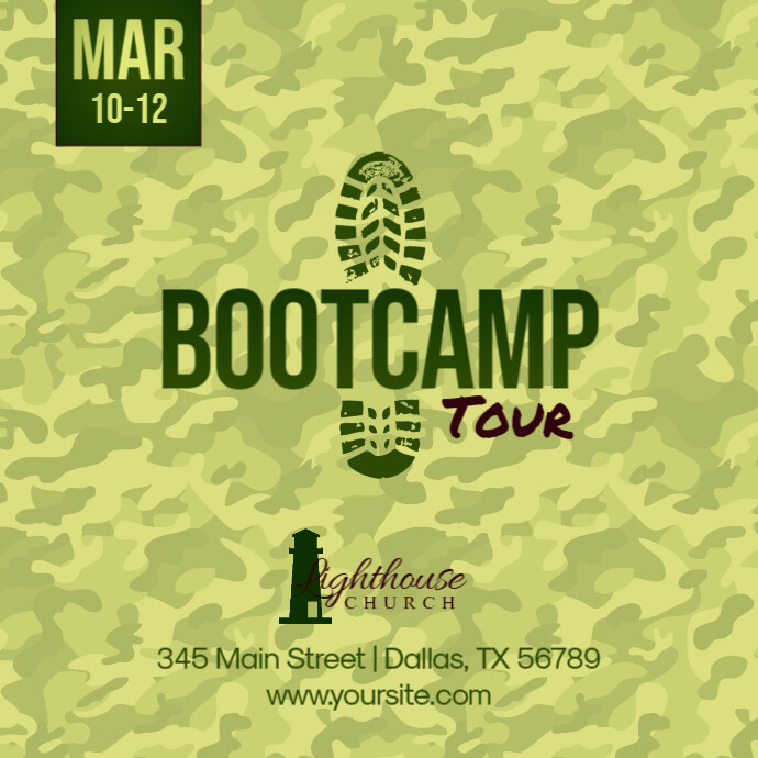 Bootcamp Tour | PosterMyWall
