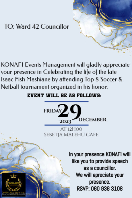 Invitation | PosterMyWall