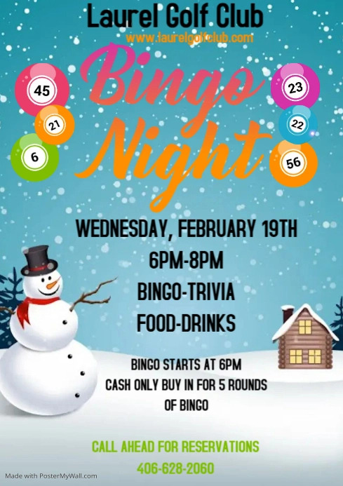 Copy of Flyers Bingo fall (1) | PosterMyWall