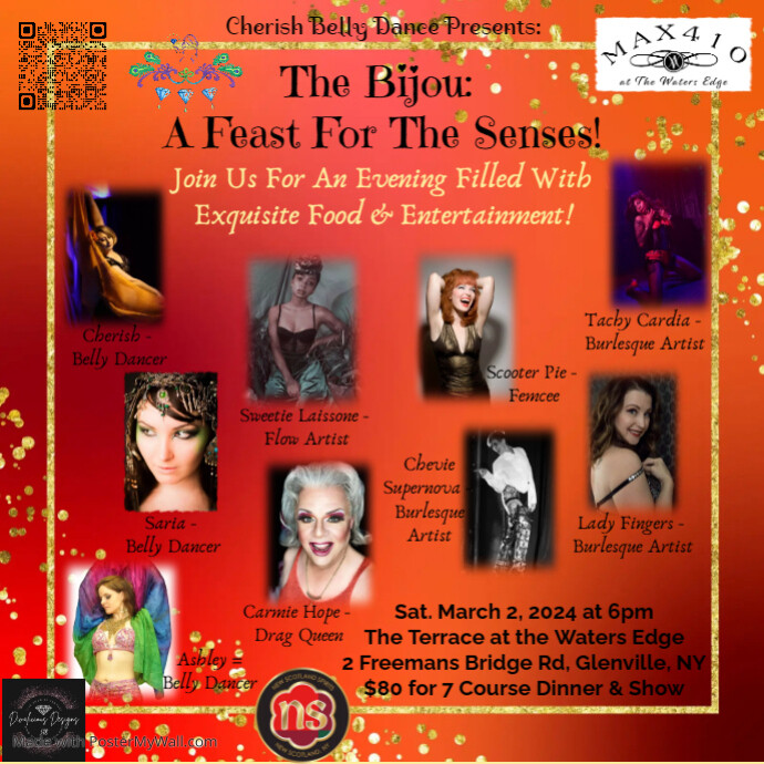 Bijou Dinner Show IG | PosterMyWall