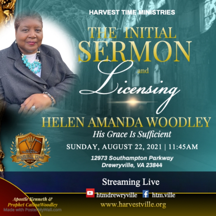 Copy of Copy of Episcopal Consecration flyer | PosterMyWall