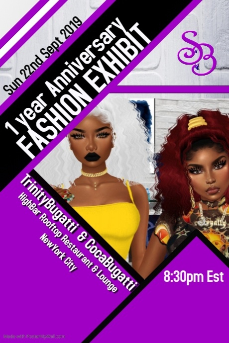 Copy of Fashion event show flyer poster | PosterMyWall