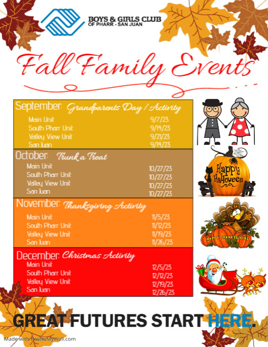 Daily planner fall theme | PosterMyWall