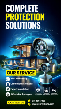 CCTV Installation Service Template | PosterMyWall