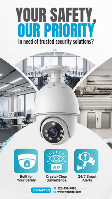 Cctv Installation Instagram Story Template | PosterMyWall