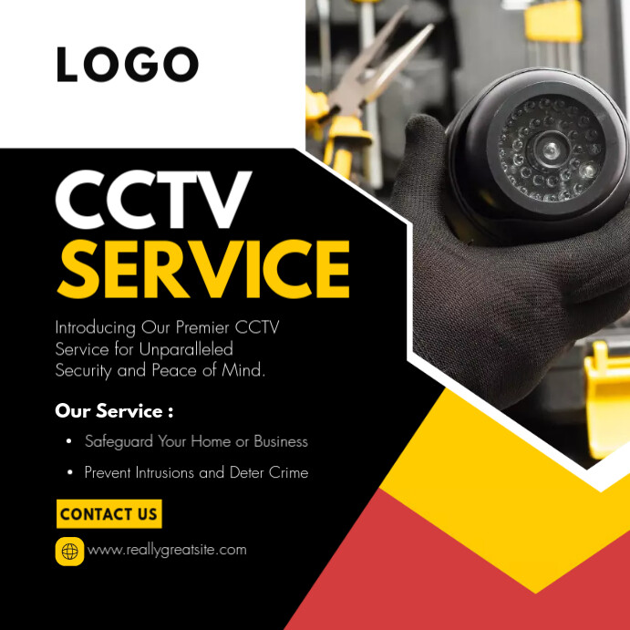 CCTV INSTALLATION SERVICE Template | PosterMyWall