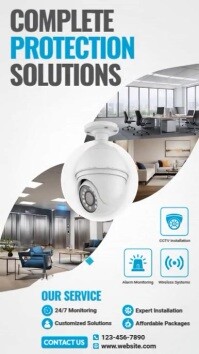 CCTV Service Template | PosterMyWall