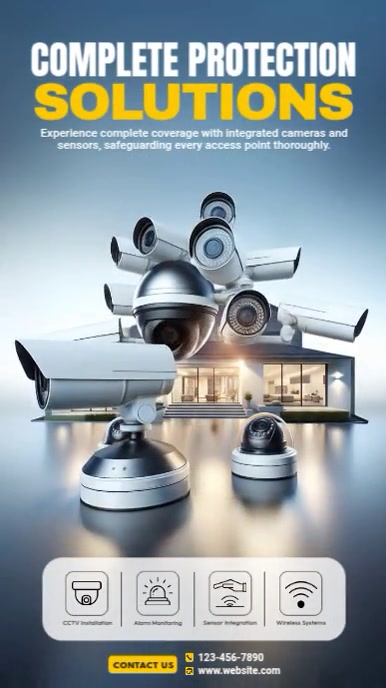 CCTV Installation Service Template | PosterMyWall