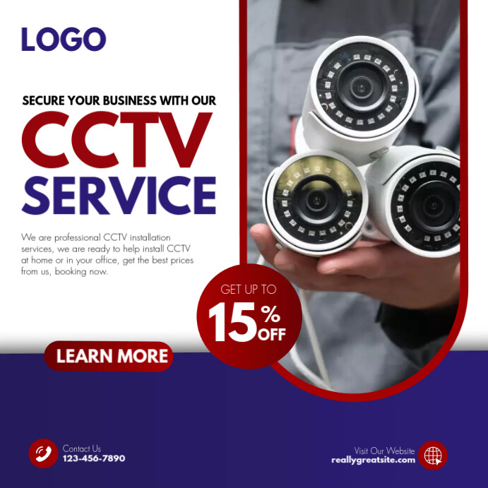 Copy of CCTV INSTALLATION SERVICES FLYERS | PosterMyWall