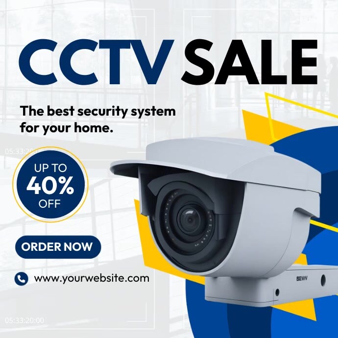 Copy of CCTV Sale | PosterMyWall