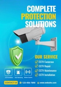 CCTV Service Template | PosterMyWall