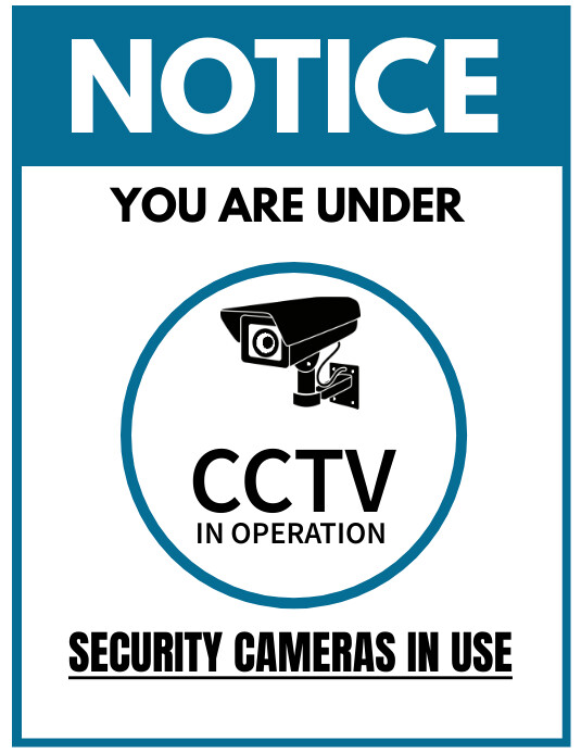 CCTV Surveillance Security Cameras Surveillan Template | PosterMyWall